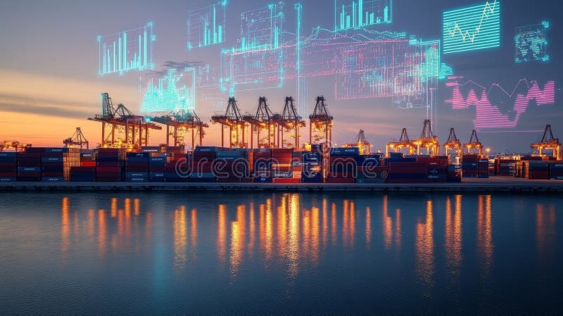 Cargo Transportation at a Container Port with Global Data ...
