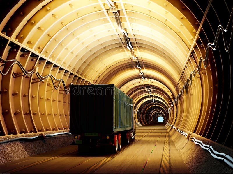 Cargo stock illustration. Illustration of driving, graphic - 236709207