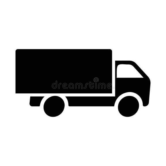 Cargo van icon design stock vector. Illustration of black - 248037093