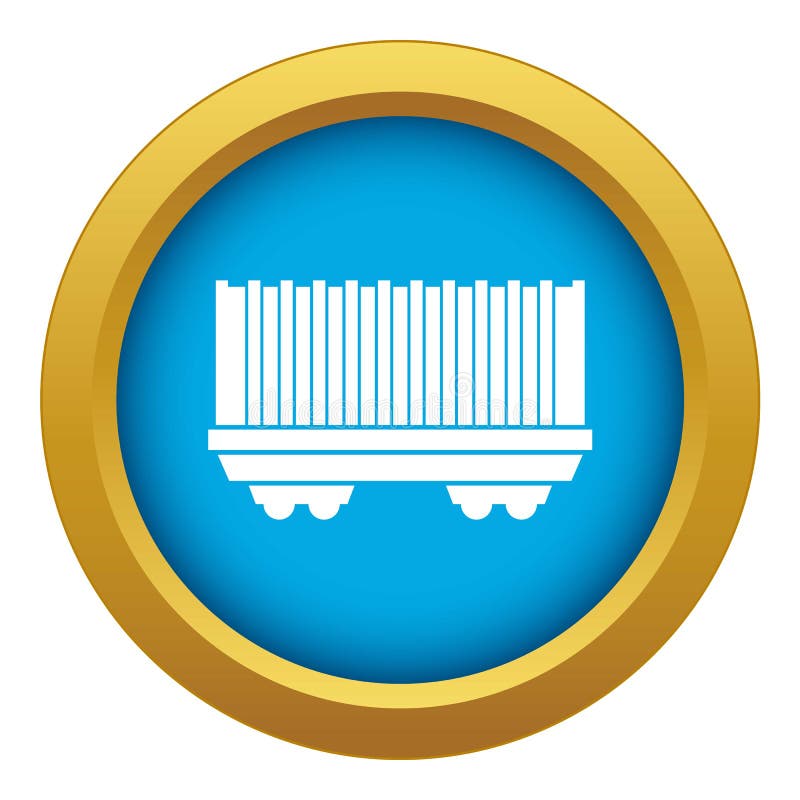 Cargo Wagon Icon, Outline Style Stock Illustration - Illustration of ...