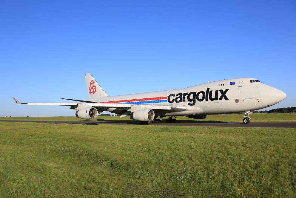 Cargolux imagen de archivo editorial. Imagen de aeroplano - 102204619