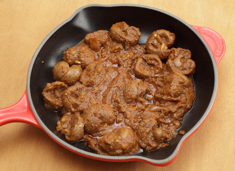 Cari De Style De Bhuna De Rein D'agneau Photo stock - Image du ...