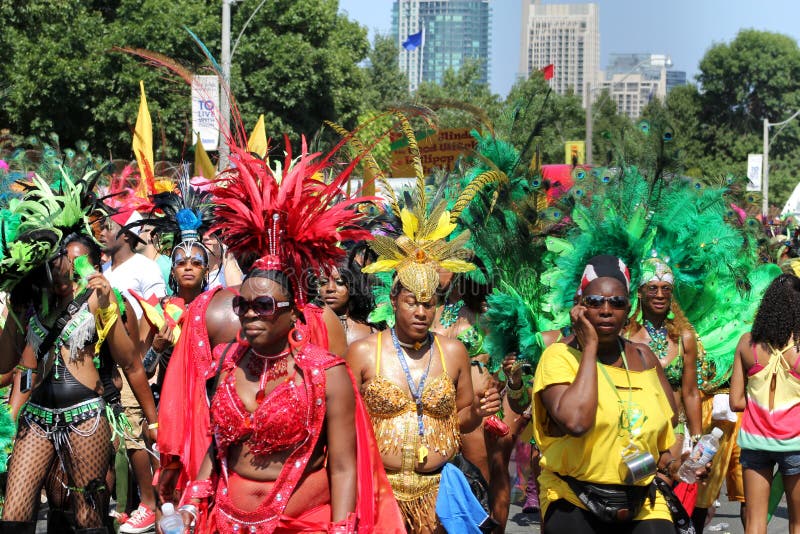 Caribana Parade in Toronto editorial stock photo. Image of colorful ...