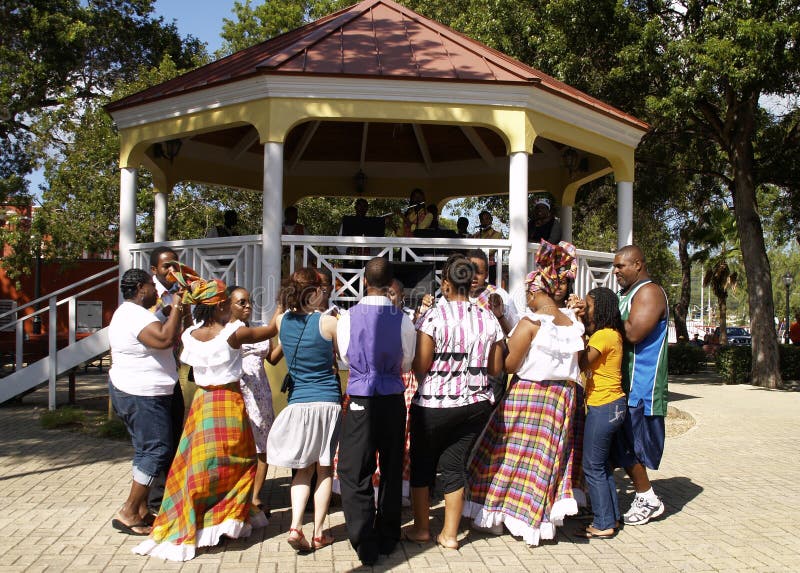 Caribbean Dance editorial stock image. Image of costume - 7987259