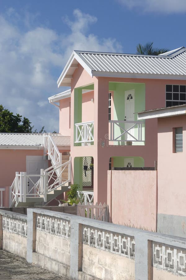 Caribbean House stock photo. Image of summer, sunny, entrance - 24711650