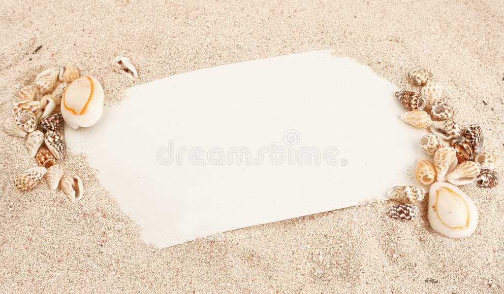 Caribbean note stock image. Image of beaches, shells, caribbean - 1902361