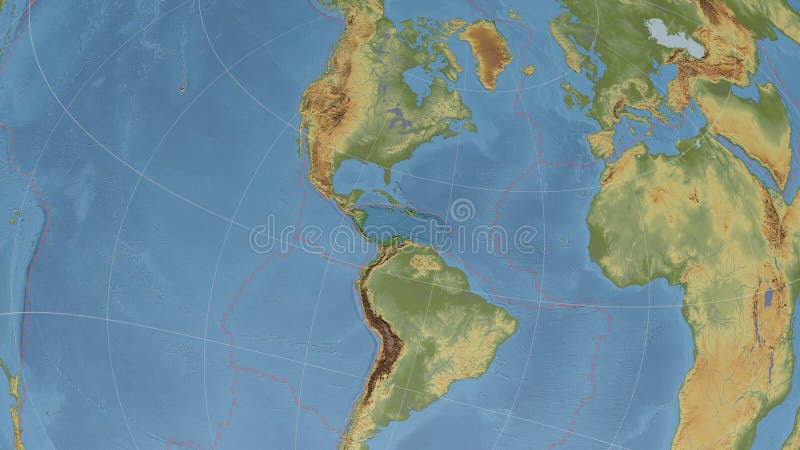 Caribbean Plate Overview - Physical Stock Illustration - Illustration ...