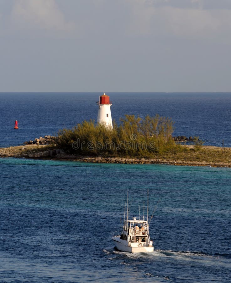 Caribbean port scenery stock image. Image of departing - 12816165
