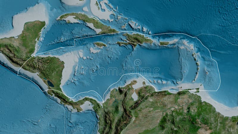 Caribbean Tectonic Plate - Vectors Stock Illustration - Illustration of ...