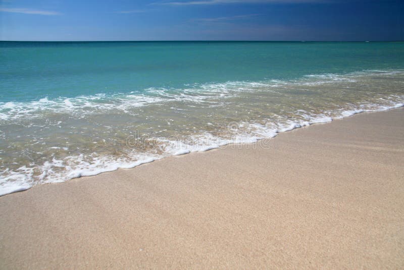 Caribic sand beach stock image. Image of scenery, beach - 2850239