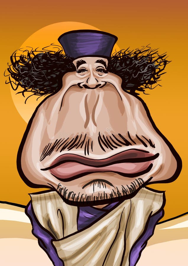 Gaddafi Caricature Ilustrações, Vetores E Clipart De Stock – (1 Stock ...