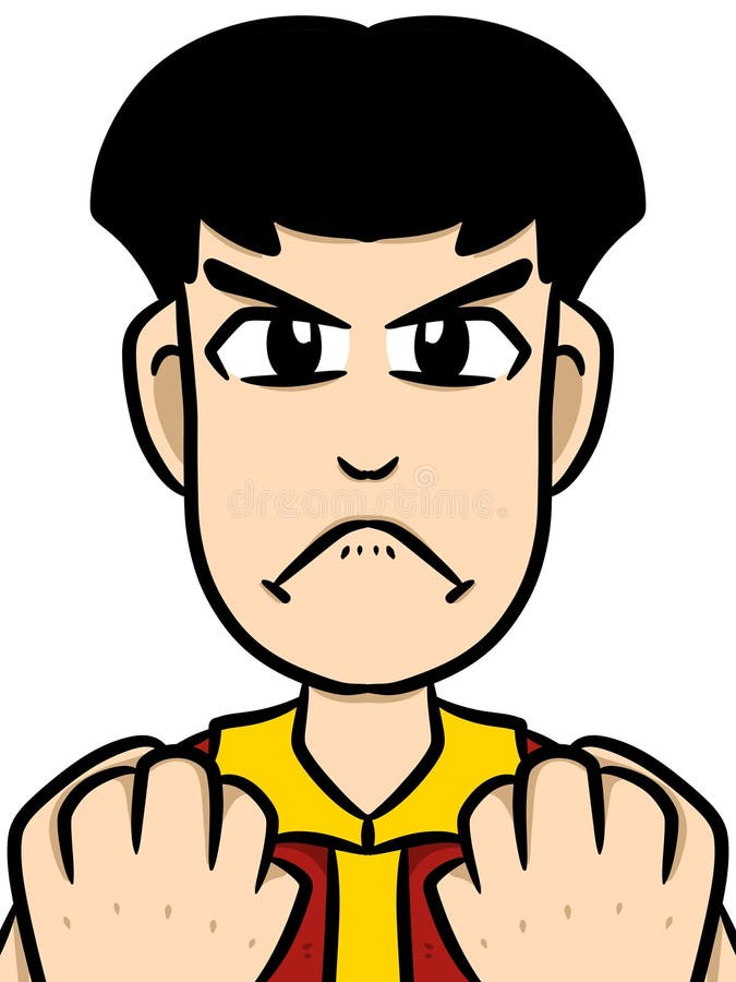 Caricatura De Un Hombre Lindo Sobre Fondo Blanco Stock de ilustración ... Caricatura De Un Hombre Lindo Sobre Fondo Blanco Stock de ilustración ...