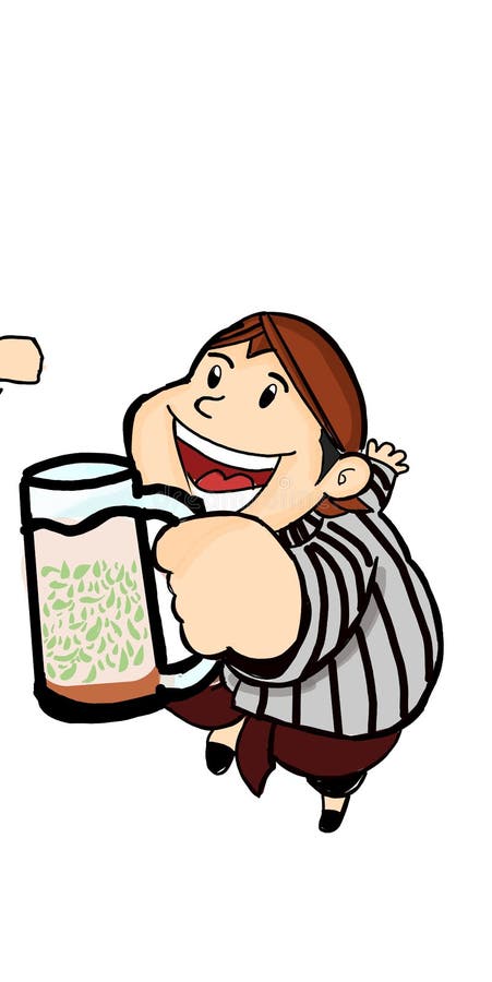 Caricatura Del Hombre De Java Stock de ilustración - Ilustración de ...