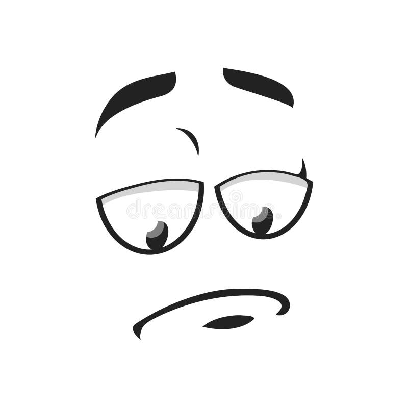 Caricatura Icono Del Vector De La Cara Triste Infeliz Molesto Emoji ... Caricatura Icono Del Vector De La Cara Triste Infeliz Molesto Emoji ...