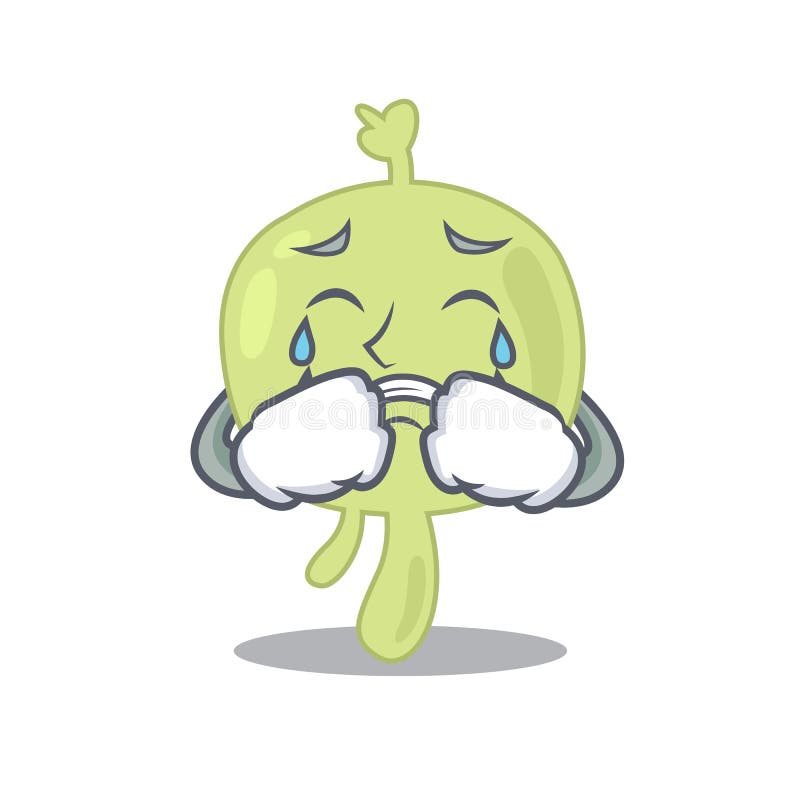 Caricature Design of Lymph Node Having a Sad Face Stock Vector ...