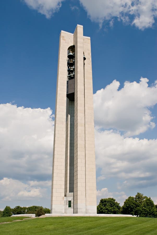 Carillon Bell Tower stock image. Image of landscape, elevated - 5825731