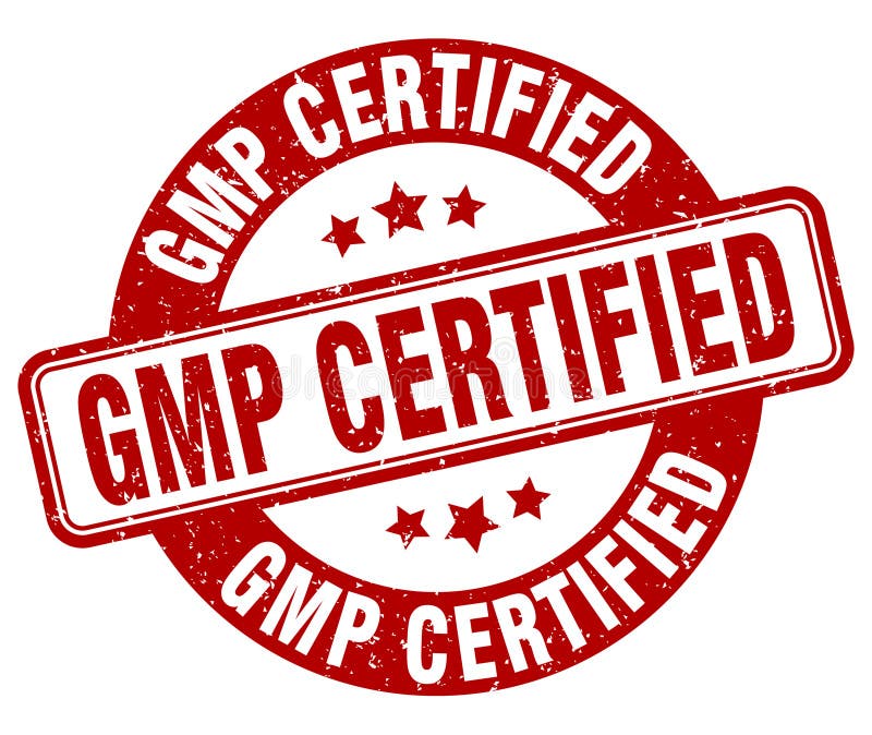 Carimbo Certificado Gmp. Etiqueta Certificada Gmp. Ilustração do Vetor ...