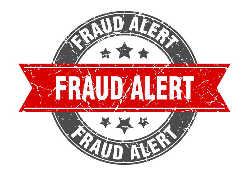 Carimbo De Alerta De Fraude Ilustração do Vetor - Ilustração de vetor ...