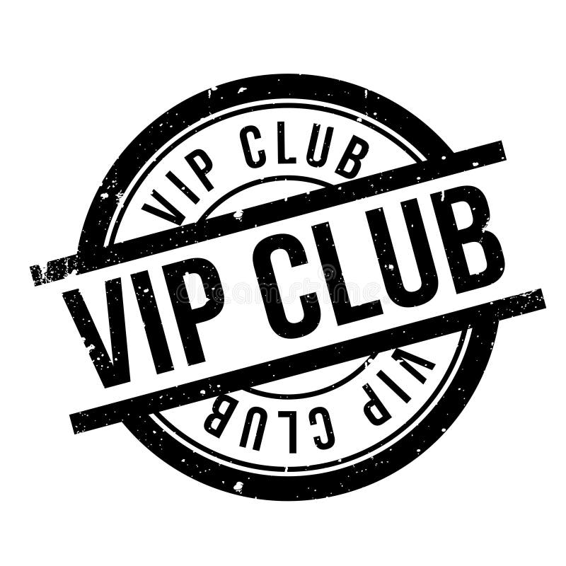 Carimbo De Borracha Do Clube Do Vip Ilustração do Vetor - Ilustração de ...