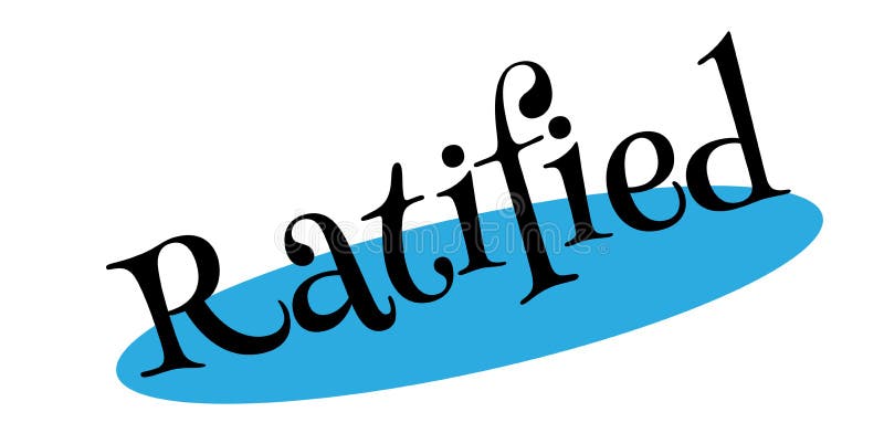 Carimbo De Borracha Ratificado Ilustração Stock - Ilustração de ...