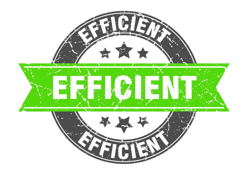 Carimbo eficiente ilustração do vetor. Ilustração de verde - 162723217