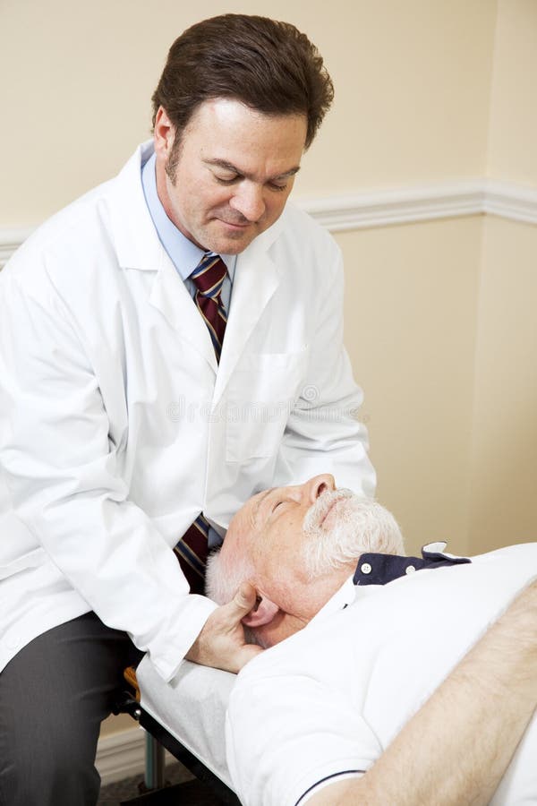 Caring Chiropractic Treatment Stock Photo - Image of medical ...