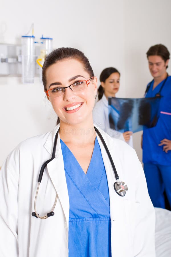 Doctors and Nurses at the Reception Stock Photo - Image of expertise ...