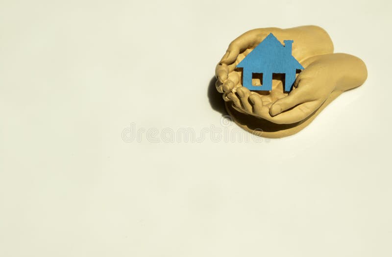 Caring Hands stock photo. Image of hold, invest, house - 149973302