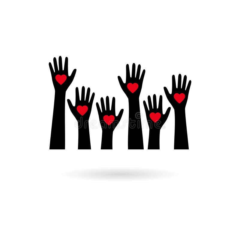 Caring Logo Design Vector Stock Illustration . We Care Logo . Caring ...