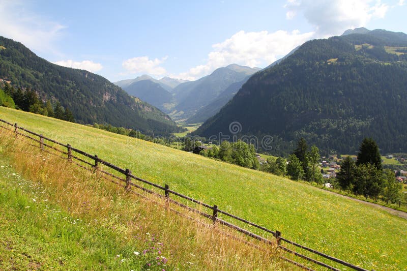 Carinthia, Austria stock image. Image of valley, winklern - 24189725