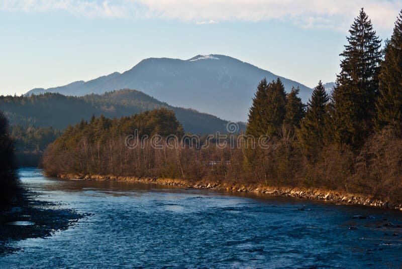 Carinthian landscape stock image. Image of forest, landscape - 16069117