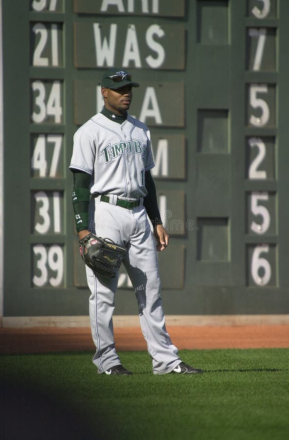 Carl Crawford, Tampa Bay Rays Fotografía editorial - Imagen de imagen ...