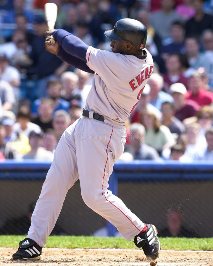 Carl Everett, Boston Red Sox Editorial Image - Image of baseball, third ...