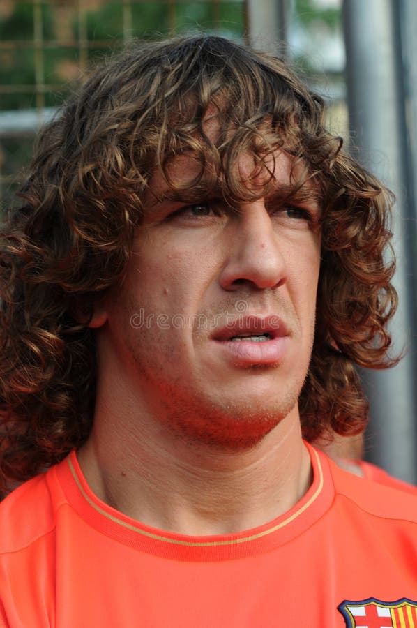 Carles Puyol of FC Barcelona Editorial Image - Image of footballer ...