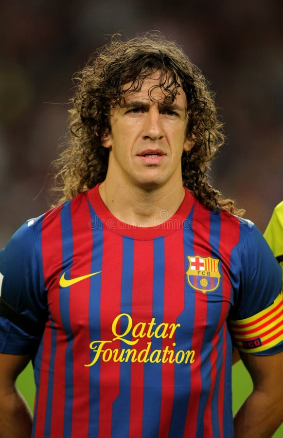 Carles Puyol De FC Barcelone Image éditorial - Image du pilote, monde ...