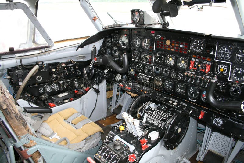 Carlinga de aviones imagen de archivo. Imagen de viaje - 3018647