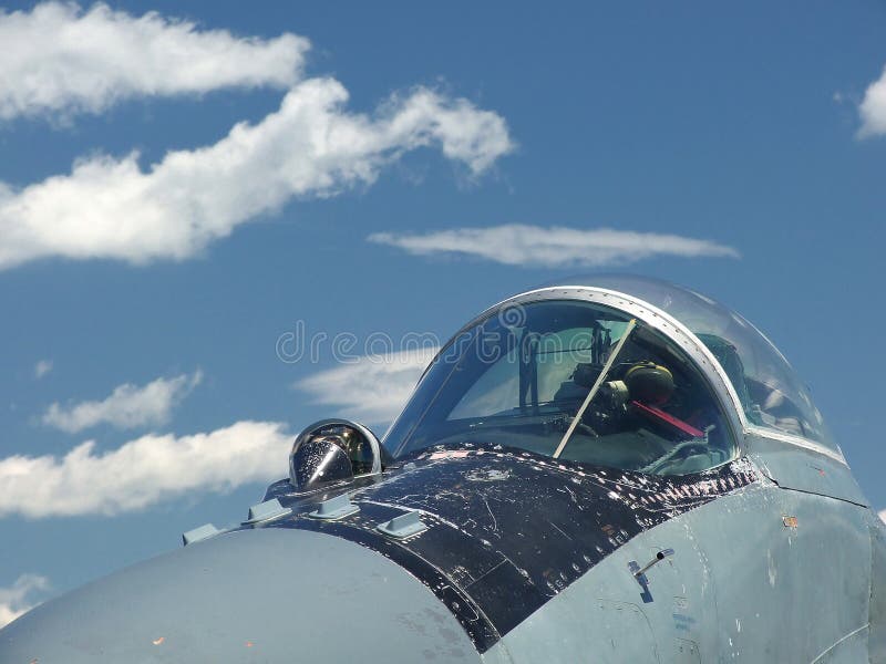 Carlinga Del Aire-combatiente Imagen de archivo - Imagen de nuclear ...