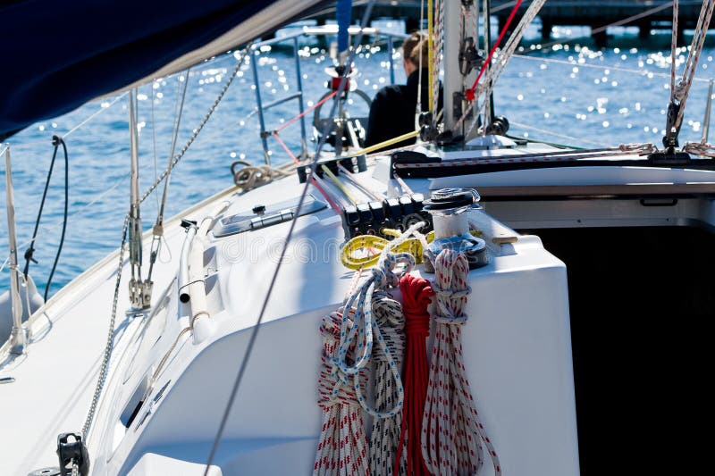 Carlinga Del Barco De Navegación Imagen de archivo - Imagen de ...