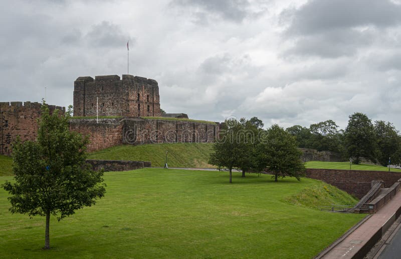 Carlisle Castle, UK stock photo. Image of history, carlisle - 218333514