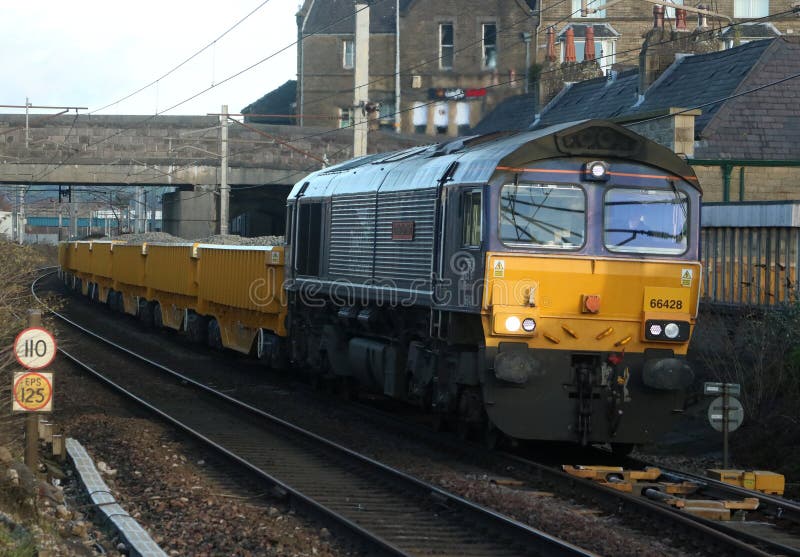 Carlisle Eden Mind Named Class 66 Diesel Loco Editorial Image - Image ...
