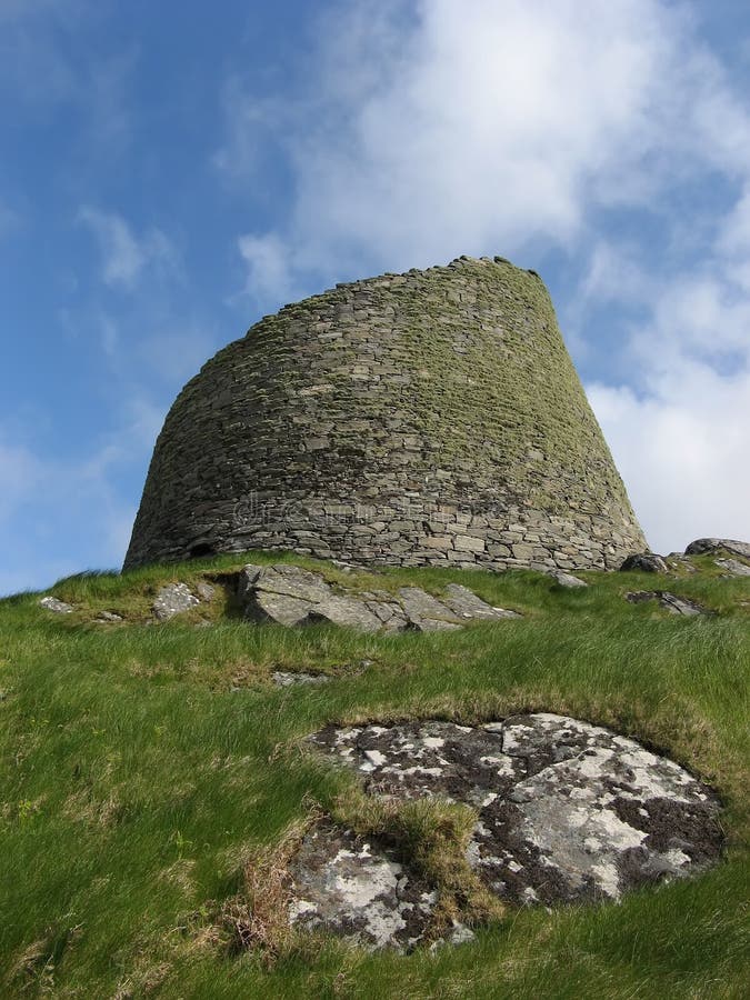Dun Carloway Broch on Isle of Lewis, Other Hebrides, Scotland Stock ...