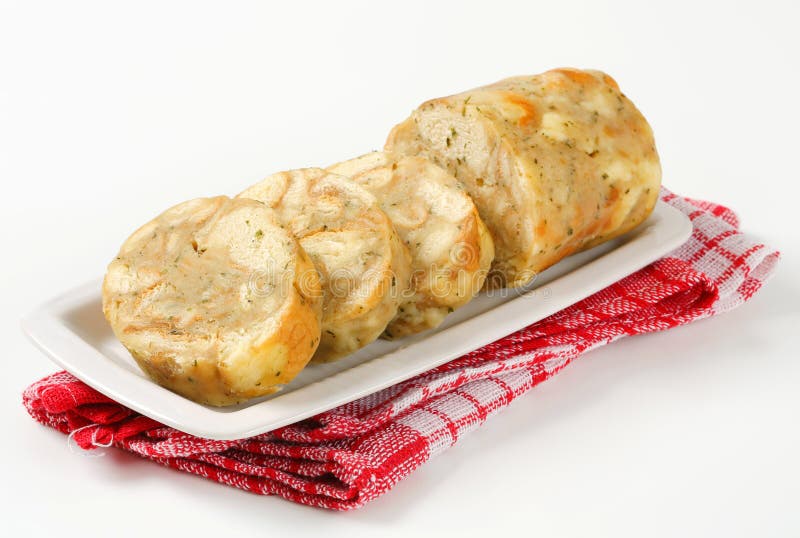 Carlsbad-style Bread Dumplings Stock Photo - Image of accompaniment ...