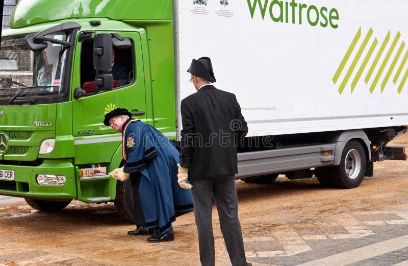 Waitrose Mercedes Benz Sprinter Van Durante a Pandemia De Coronavirus ...