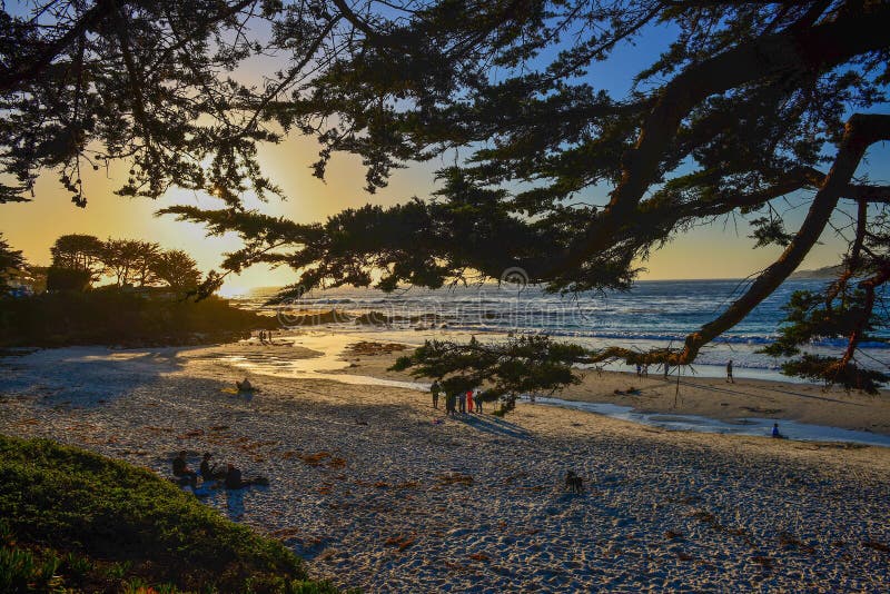 Cali sunset stock image. Image of beach, sunset, cali - 251671637