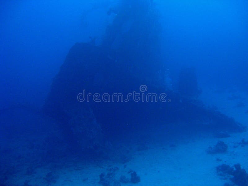 Carnatic Wreck Stern stock image. Image of scuba, carnatic - 110223361