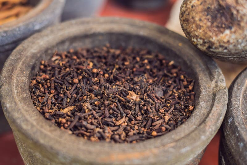 Carnation Grains, Herbal Medicinal Herbs, Dry Carnation Grains in a ...