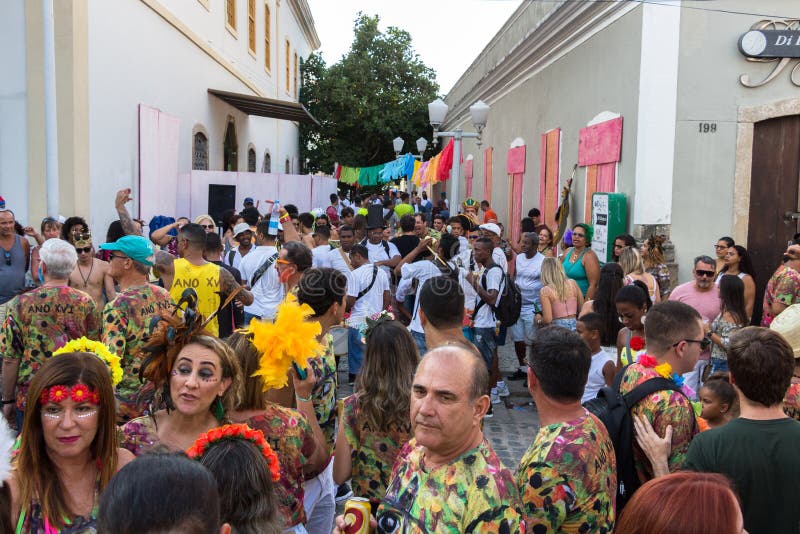 Carnaval En Recife, Pernambuco, El Brasil, 2018 Imagen de archivo ...