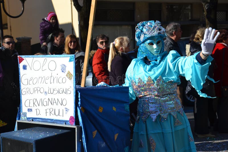 Carnaval - Grupo Del Geometrico De Volo Imagen de archivo editorial ...