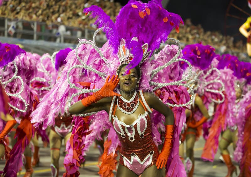 Carnaval Muse Samba Dancer Brazil Photographie éditorial - Image du ...