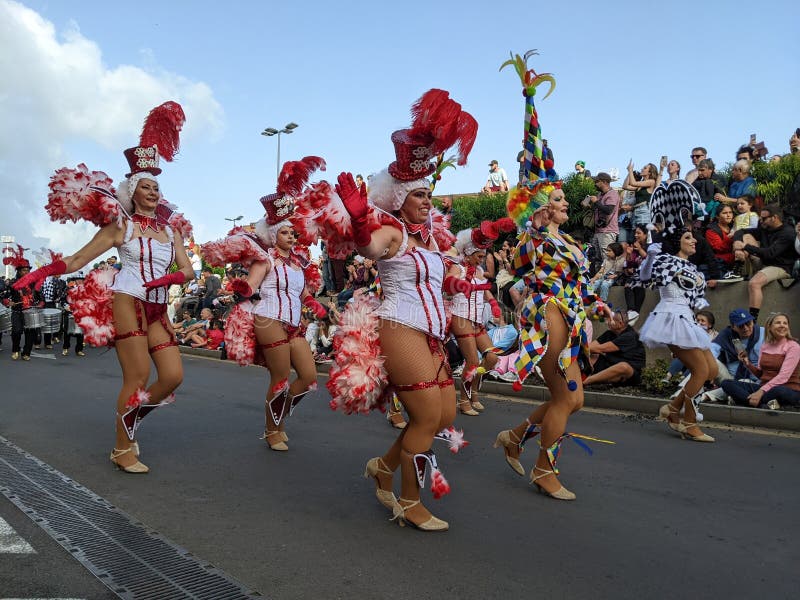 Carnaval Parade in Santa Cruz of Tenerife in Spain Editorial Stock ...